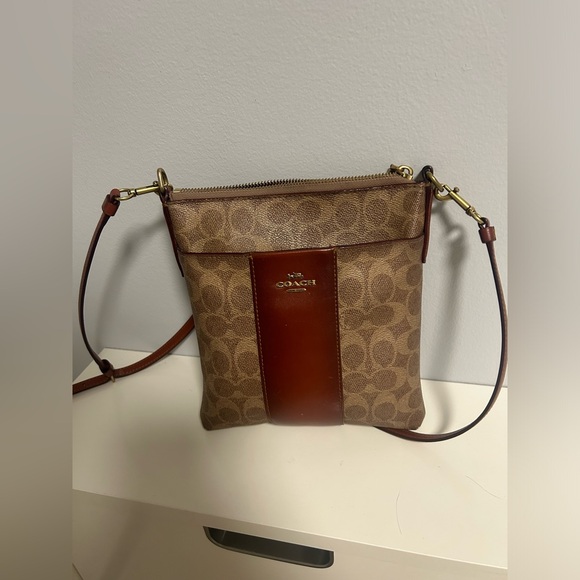 Coach | Bags | Copy Authentic Coach Crossbody Bag In Signature Canvas ...